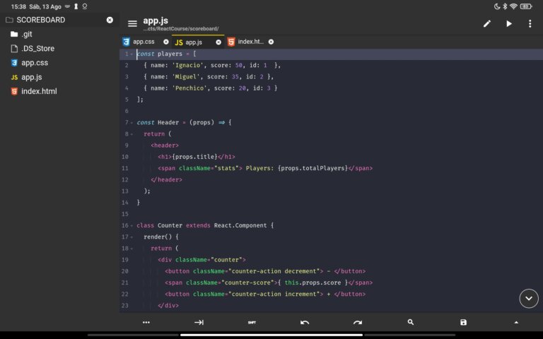 Developing on an Android Tablet
